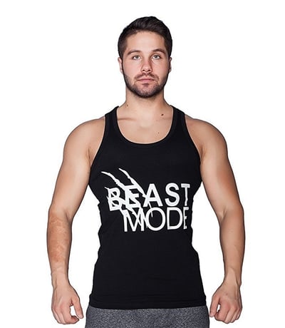 Supplementler Beast Mode Tank Top Siyah | Fitmoda